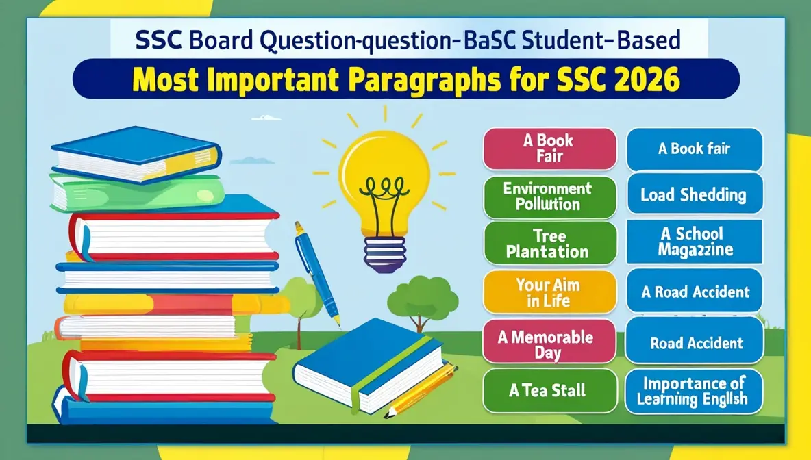 SSC Board Question–Based Most Important Paragraph for SSC 2026 - Haque ...